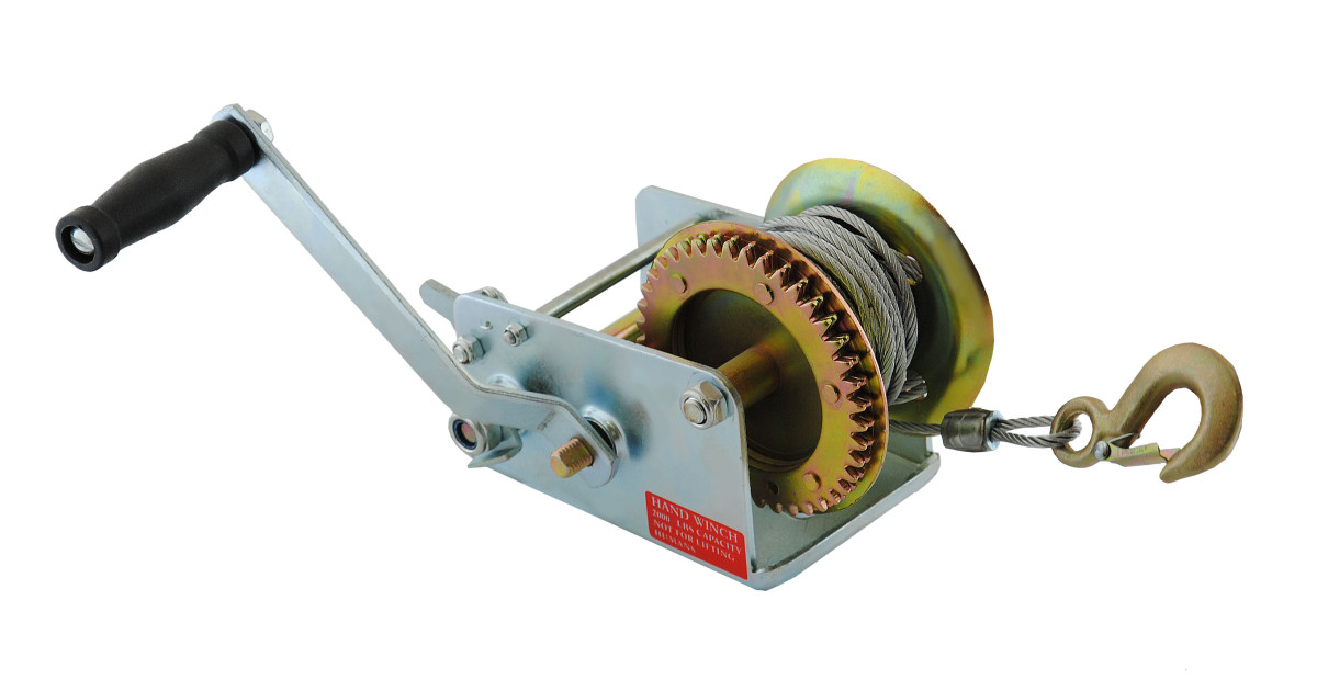 Rokas vinča ar trosi 450kg, FASTER TOOLS 2535