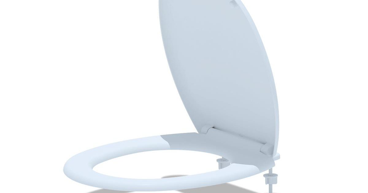 WC poda vāks polipropilēna ar stipr., iepakots plēvē,balts WS0100EU