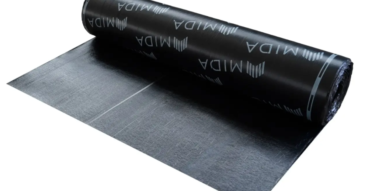 Flat roof fusion roofing MIDA Unifleks EPP 4.0 underlay 10m2/roll