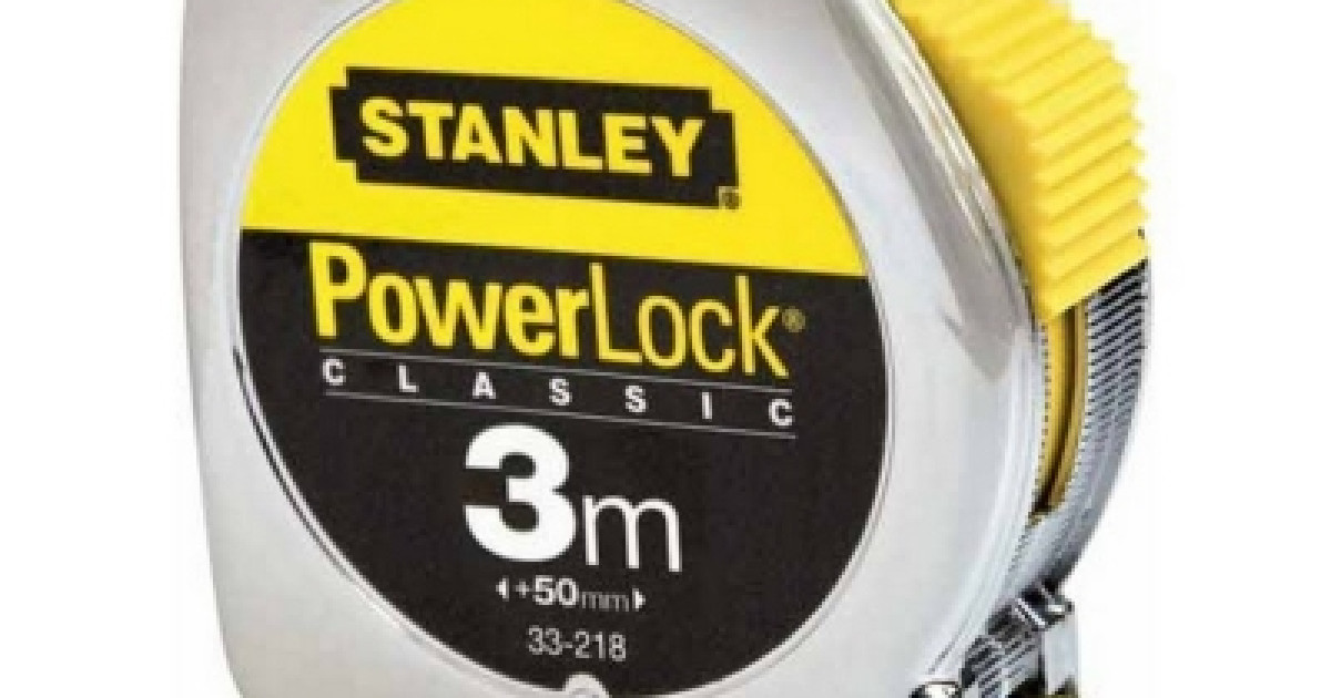 Measuring-tape STANLEY 3m POWERLOCK