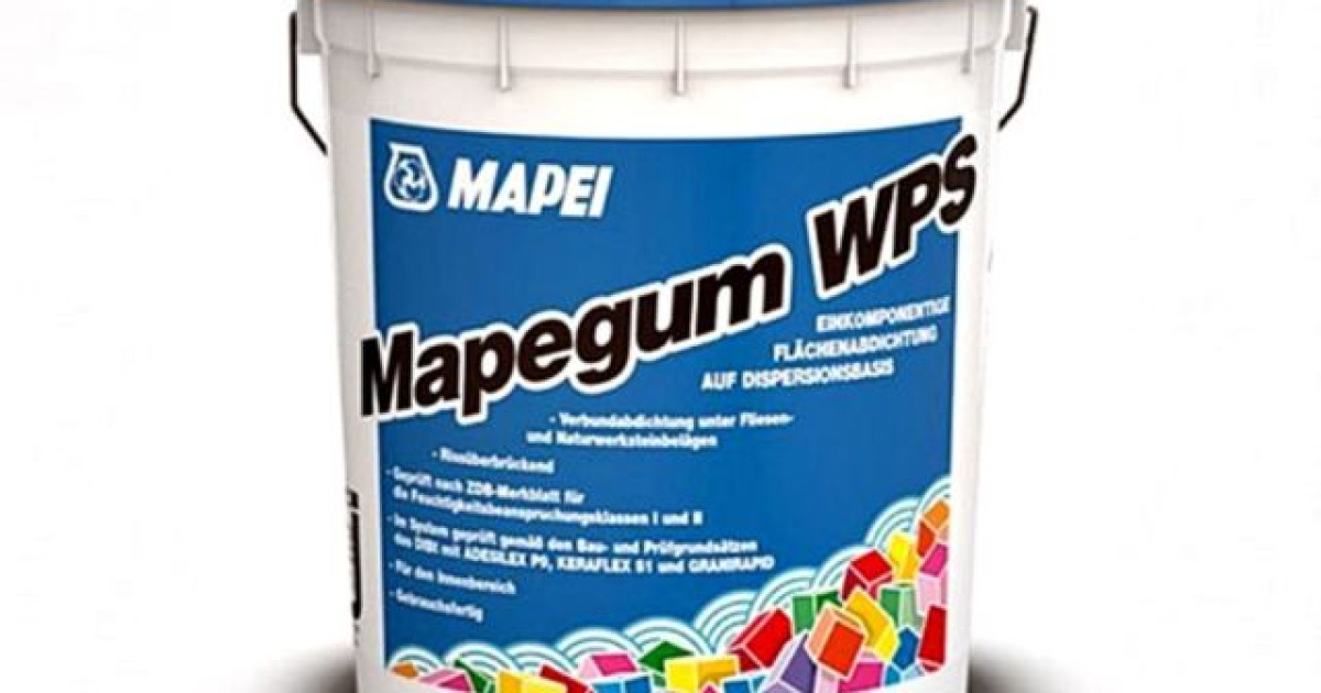 Mapei MAPEGUM WPS 5kg Waterproofing membrane