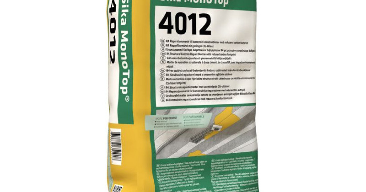 Sika MonoTop 4012 25kg Cement-based repair mortar R4 class