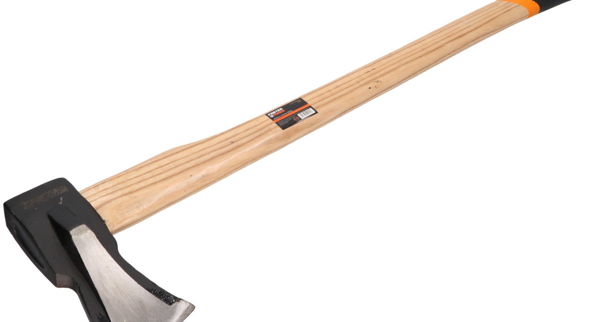 Cirvis ar ķīli un koka kātu 2000g, FASTER TOOLS 2164