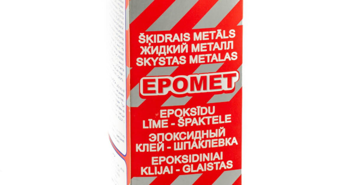 Stafor EPOMET šķidrais metāls 100g epoksīdu līme-špaktele