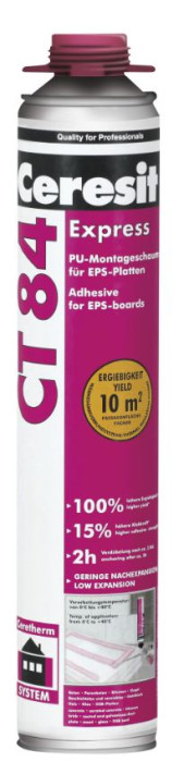 Ceresit CT84 850ml Polyurethane glue for polystyrene for EPS boards