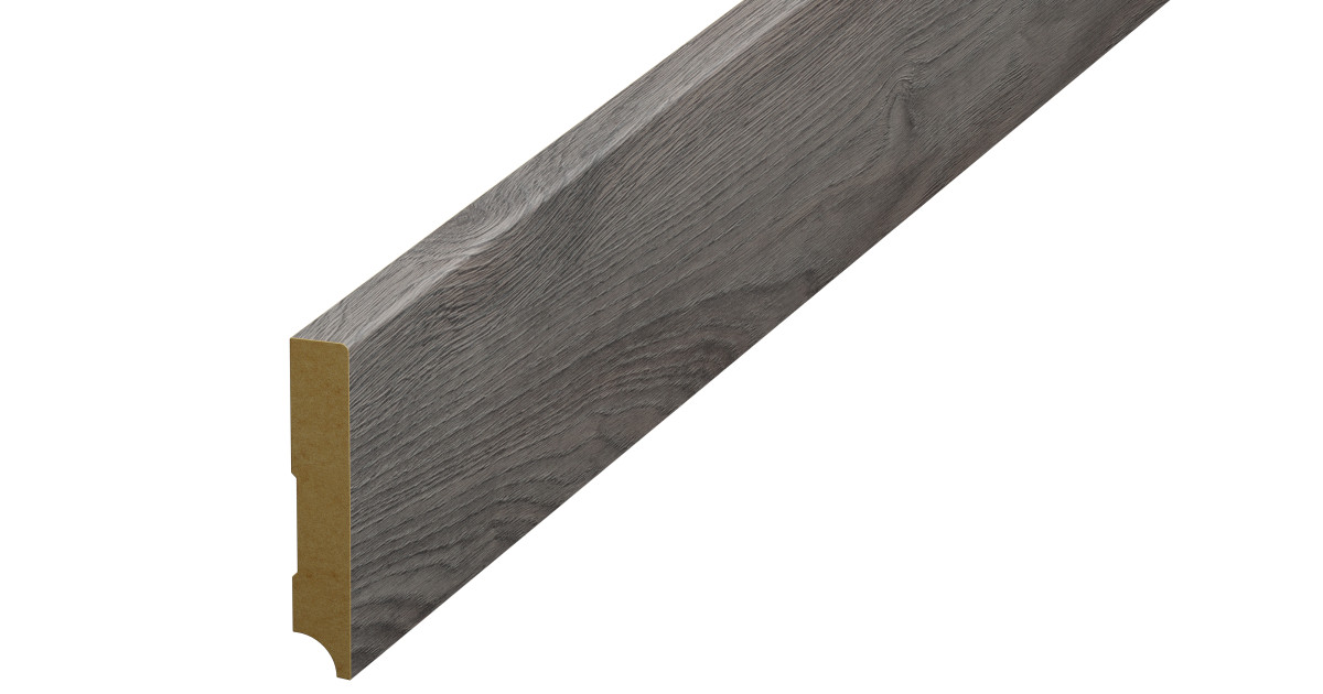 Grīdlīste MDF 80/14mm 2.4m L3674 Santana Oak