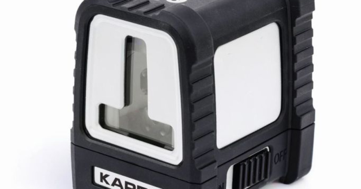 Self-calibrating cross-angle laser level KAPRO 870G IP65 with green beam