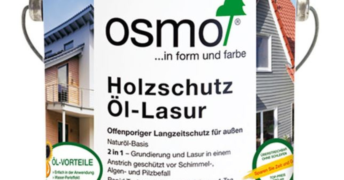 Osmo 702 Holzschutz Öl-Lasur 2.5L Larch Oil-based protectio
