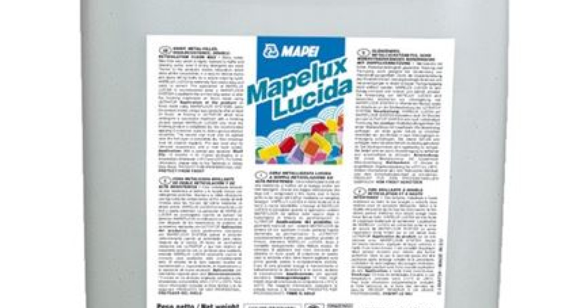 Mapei Mapelux Lucida 10kg shiny metallic wax