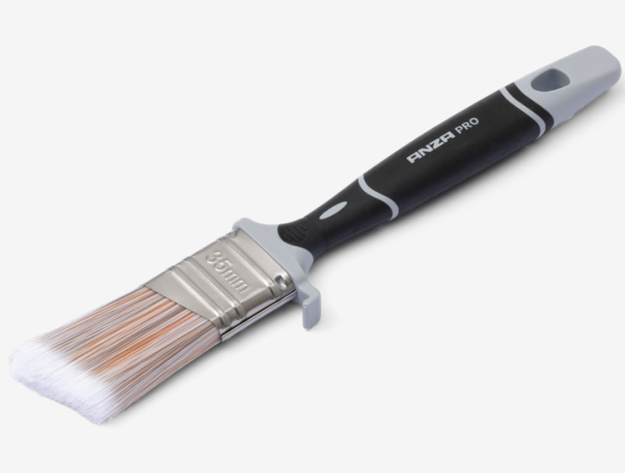 Anza PRO, Angled cut brush Super Soft Ergo, 35mm