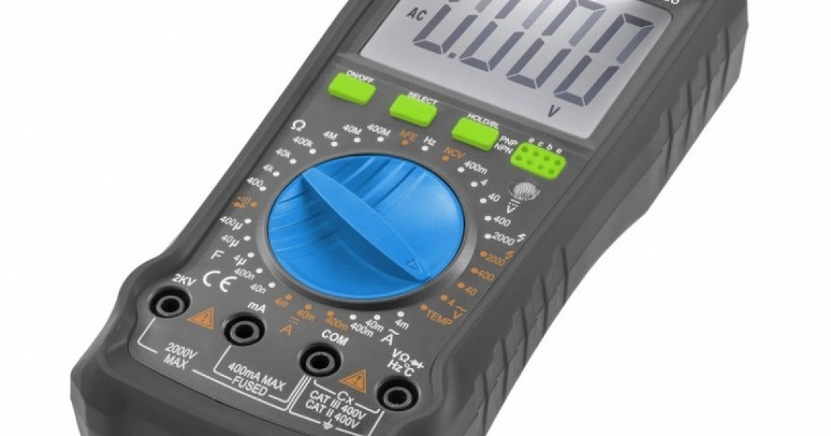 Digitālais multimetrs 0-2000V HT1E606