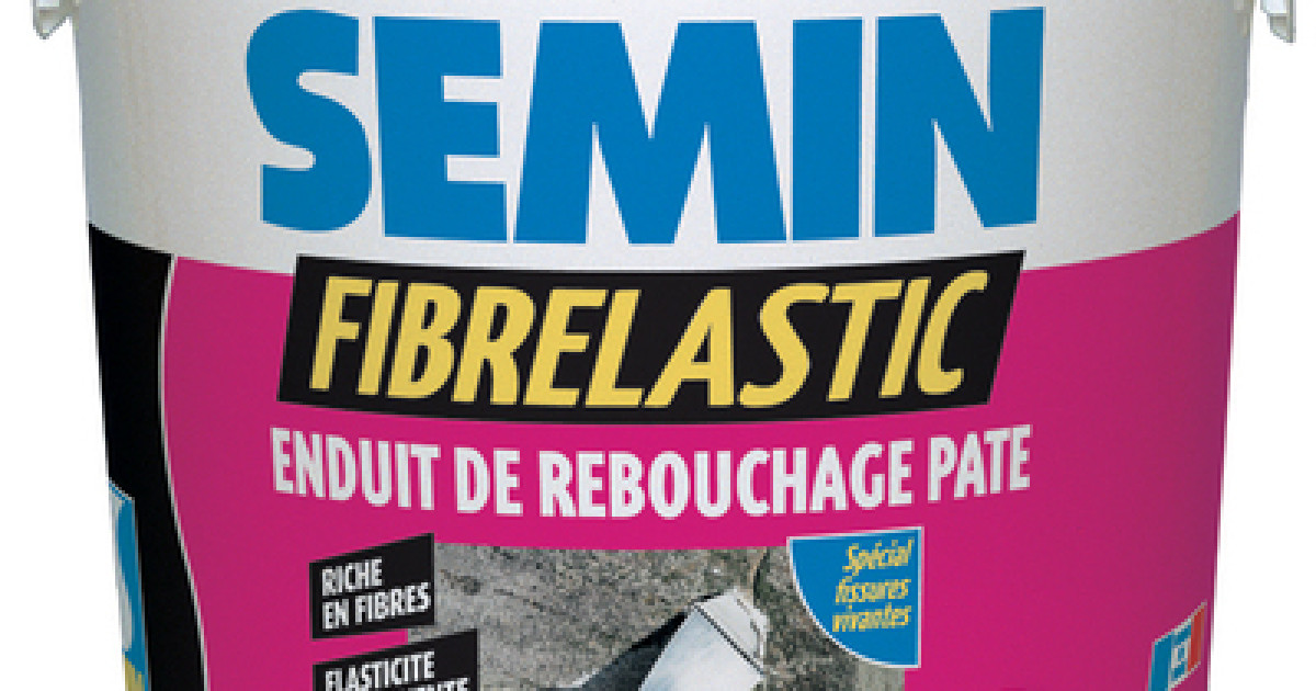 Semin FIBRELASTIC 1.5kg Flexible putty based on resin and fiberglass ...
