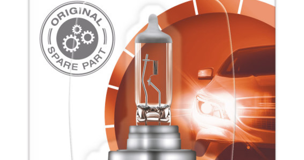 AUTO SPULDZE OSRAM 55W 12V H7 halogēnlampa, blister