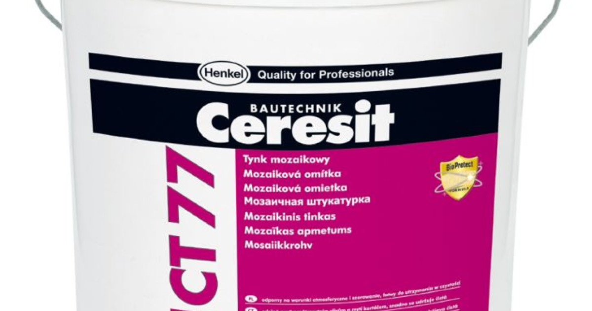 Ceresit CT77 Chile5 25kg Silicone-Acrylic Mosaic plaster grain 1,4-2,0 mm