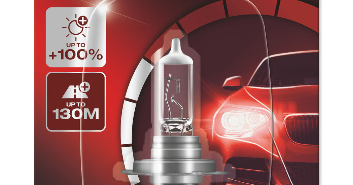 AUTO SPULDZE OSRAM 55W 12V H7 Night breaker silver 1gb blister